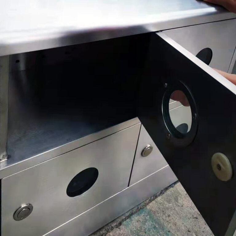 03. Step Over Bench / Cleanroom Shoe Cabinet - YOUTH Clean Tech